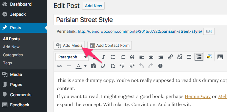 How to Put Two Images Side by Side in WordPress - WPZOOM