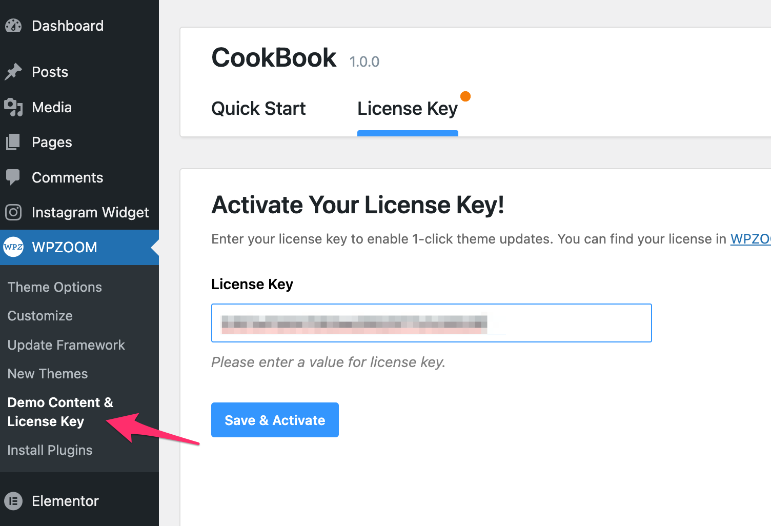 How to Update a WPZOOM Theme using the 1-Click Updater - WPZOOM
